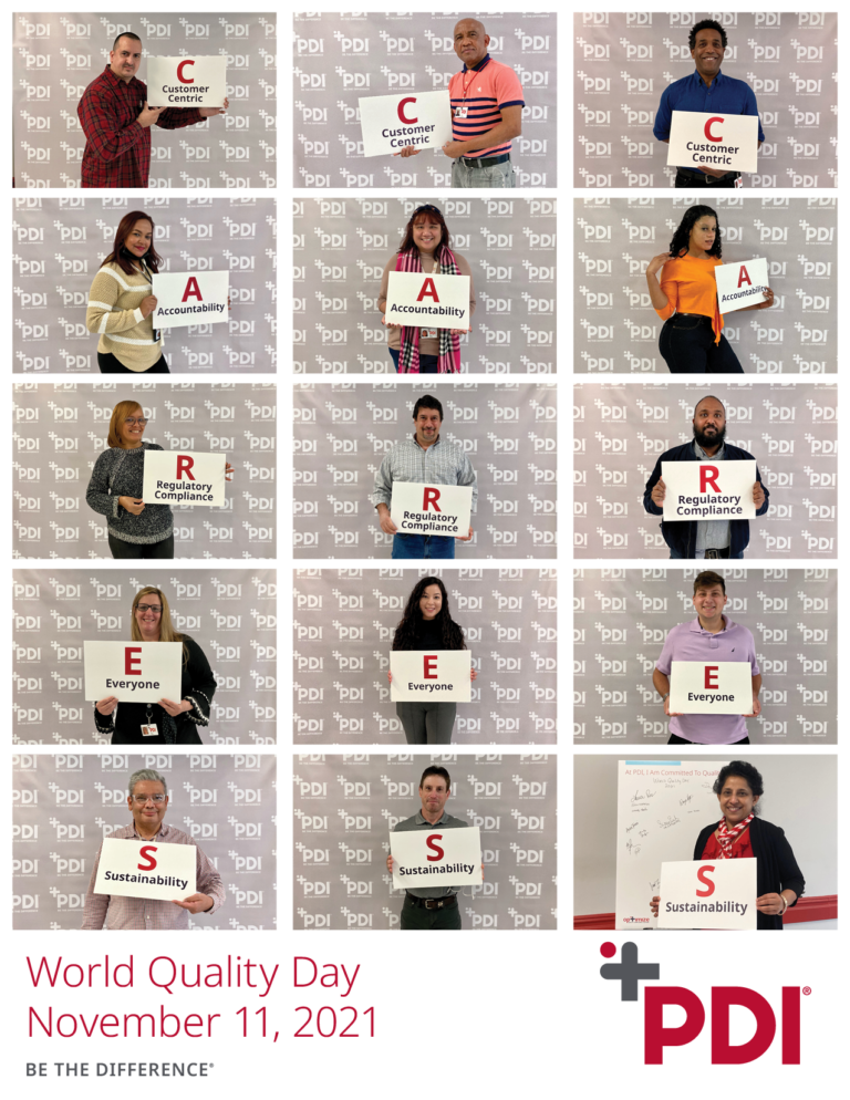 PDI Celebrates World Quality Day 2021 - We Are PDI